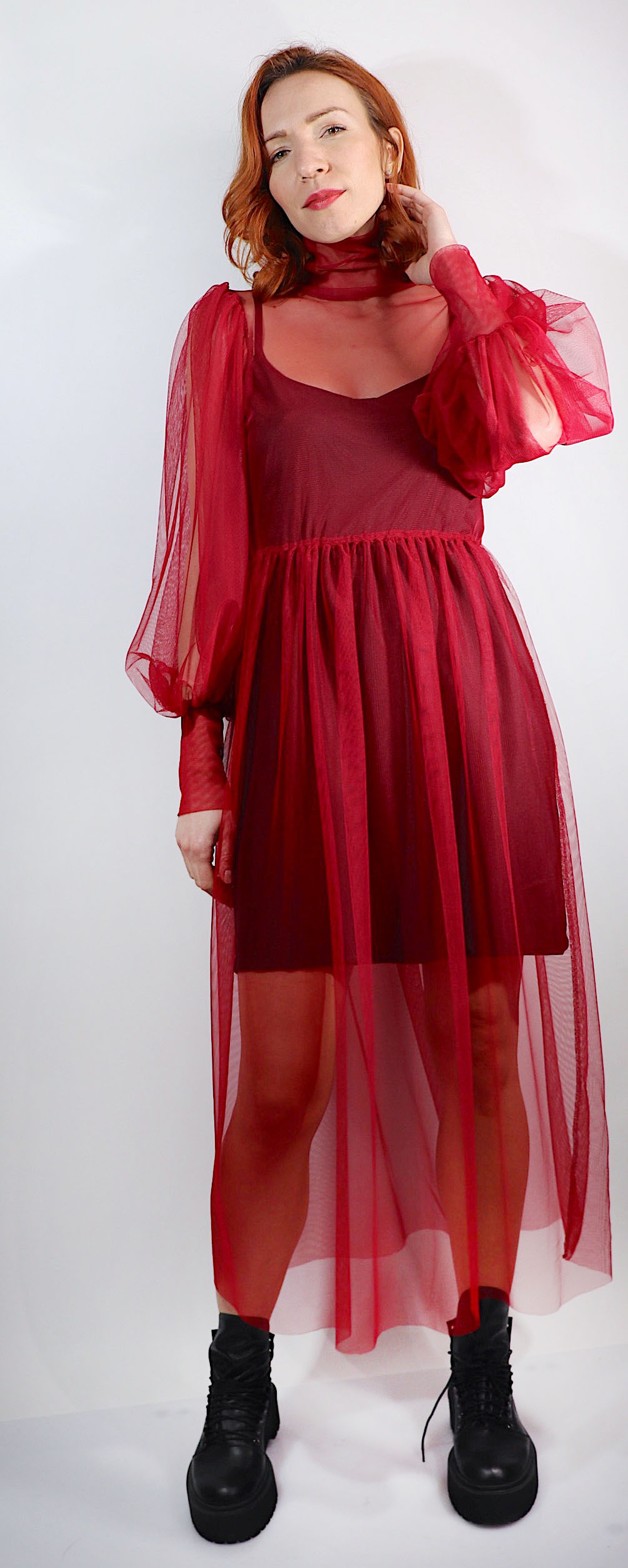 Mesh Dress - LOGICCLOTHES